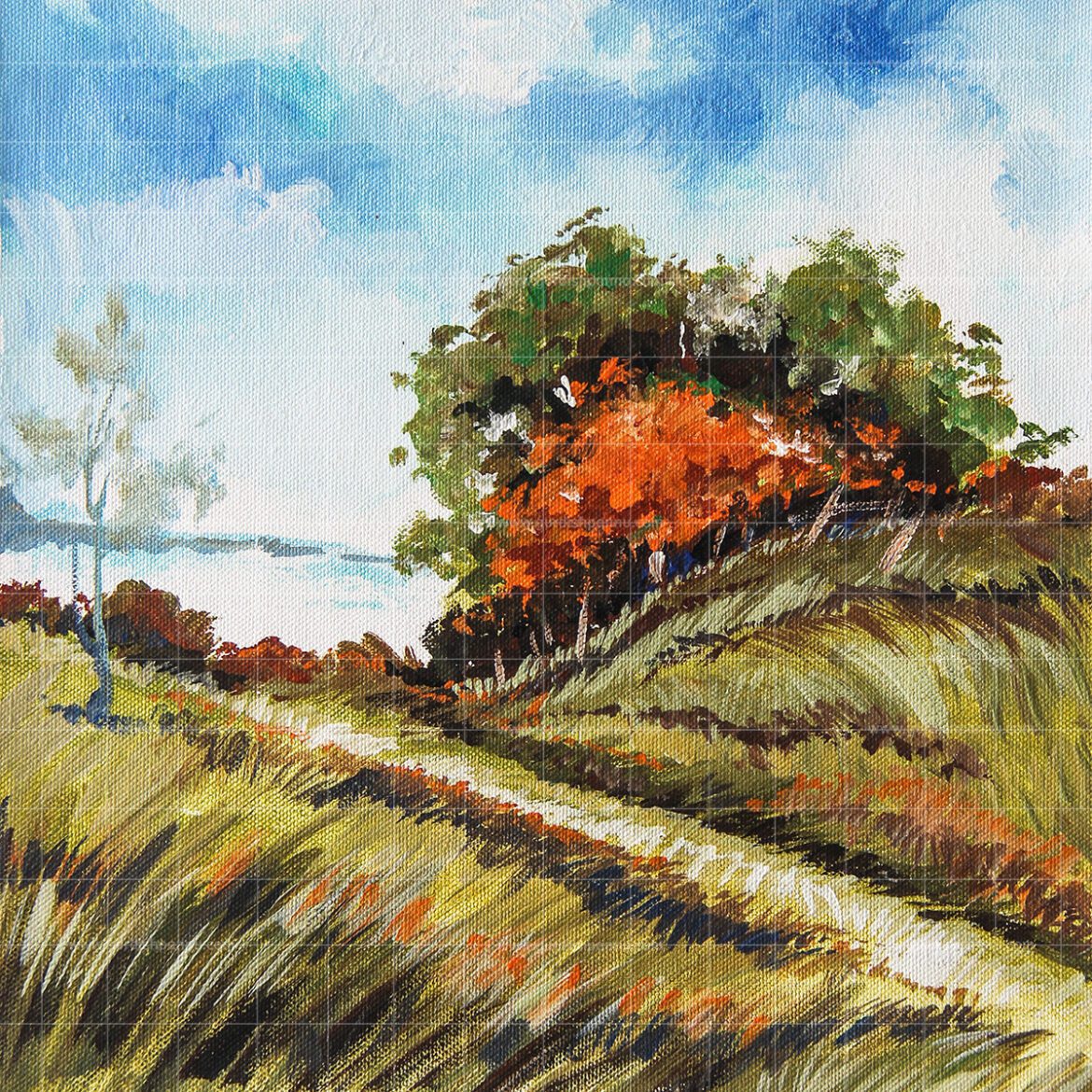 The Brisk Walk - Authentic Handicraft Nature landscape artworks for sale!!